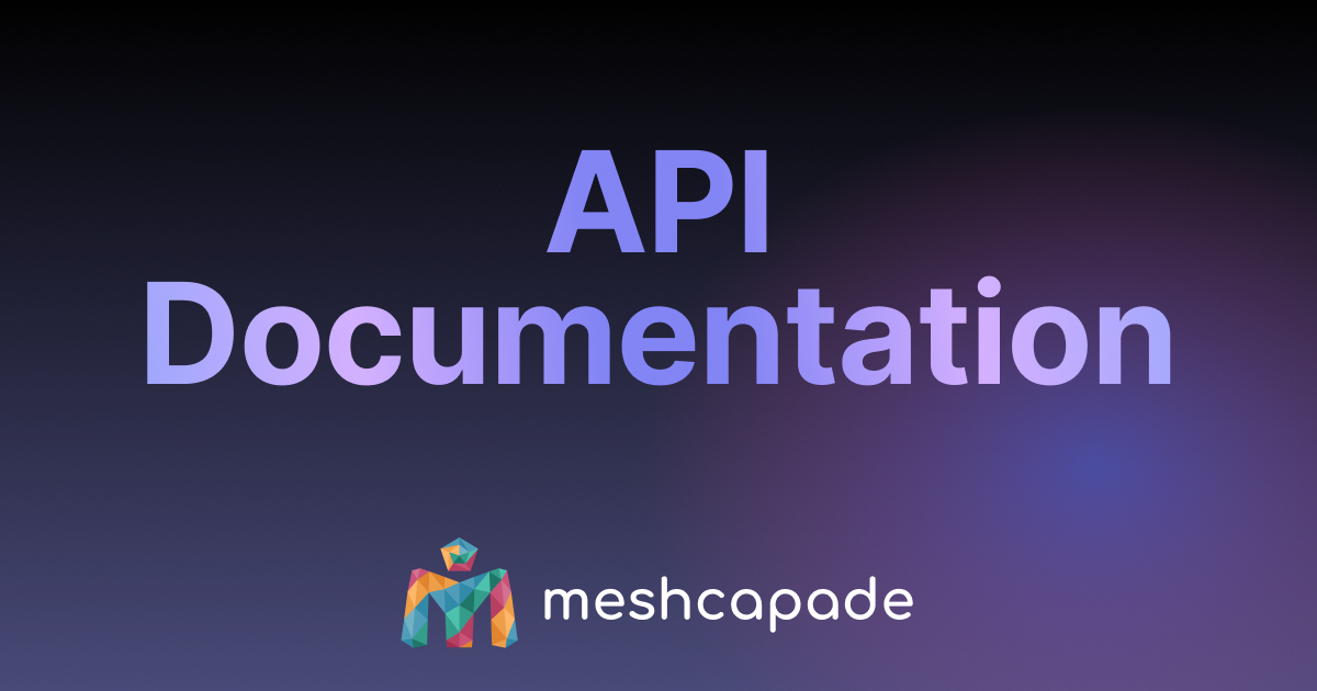 Meshcapade Me API Documentation